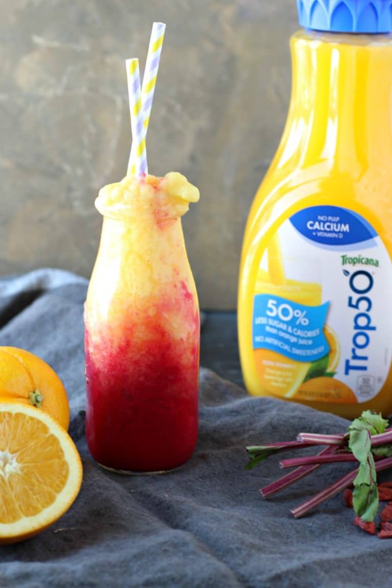 Orange Juice Smoothie {Invigorating and Delicious} | Garden in the Kitchen