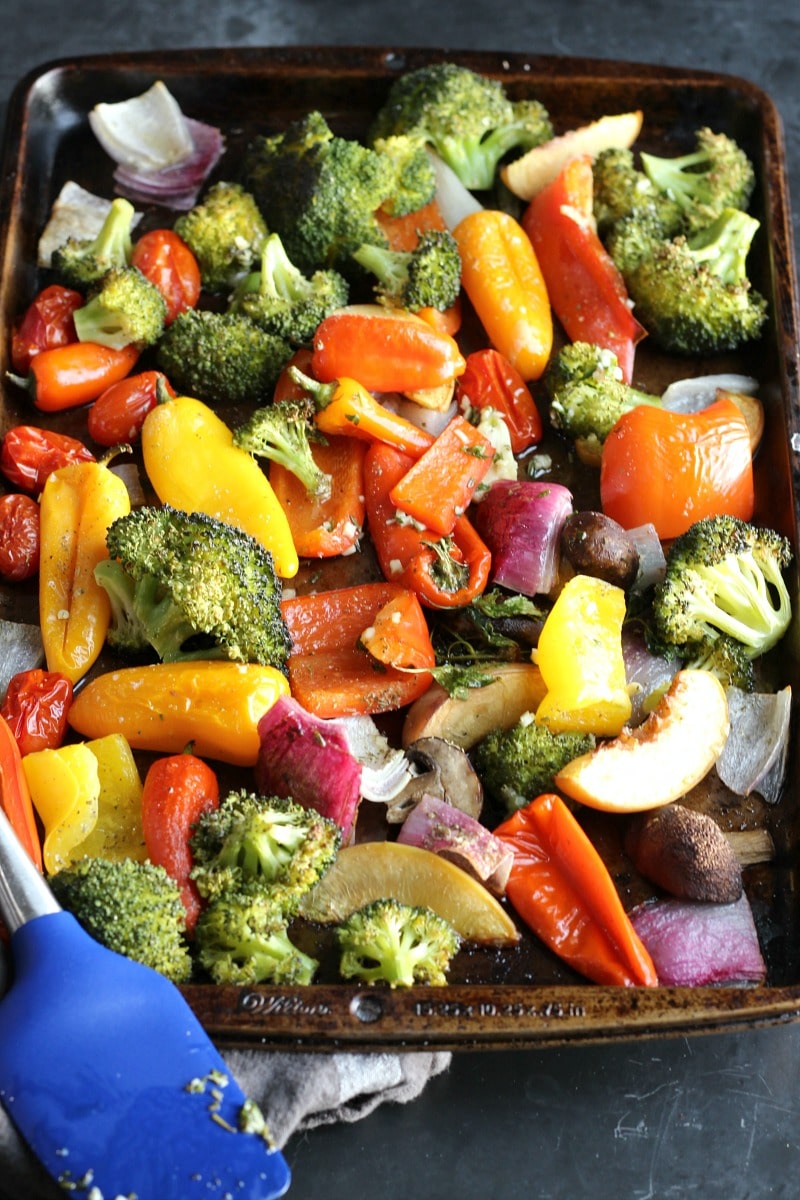 Sheet Pan Roasted Veggies Gardeninthekitchen Sheet Pan Roasted Veggies Gardeninthekitchen