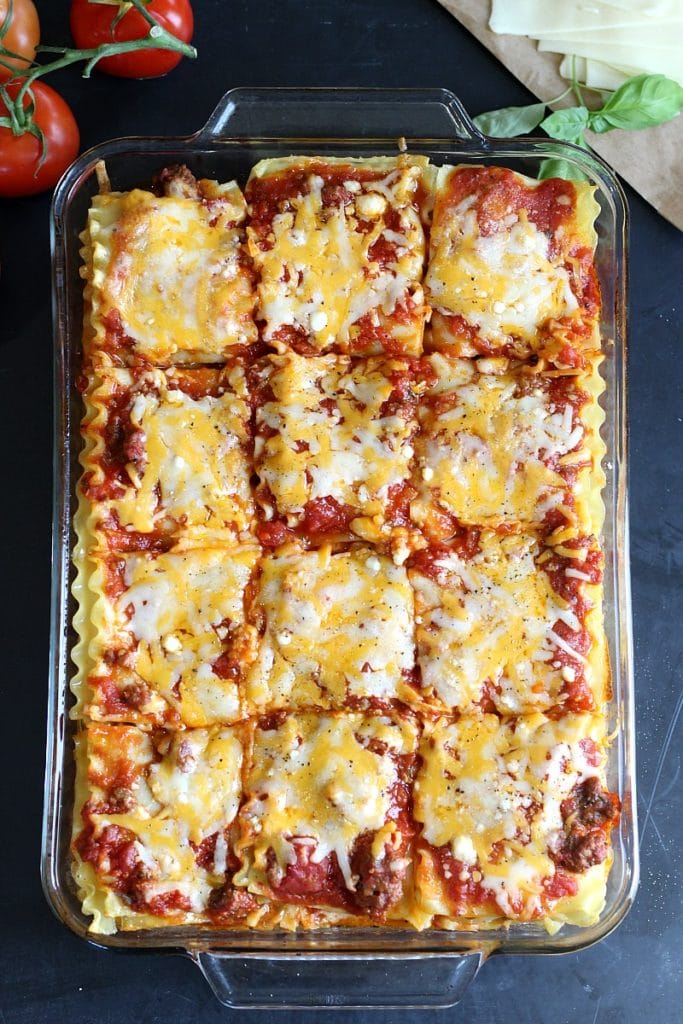 Classic Meat Sauce Lasagna | Garden in the Kitchen