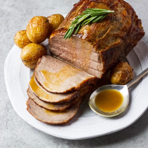 Eye of Round Roast with Gravy | Garden in the Kitchen