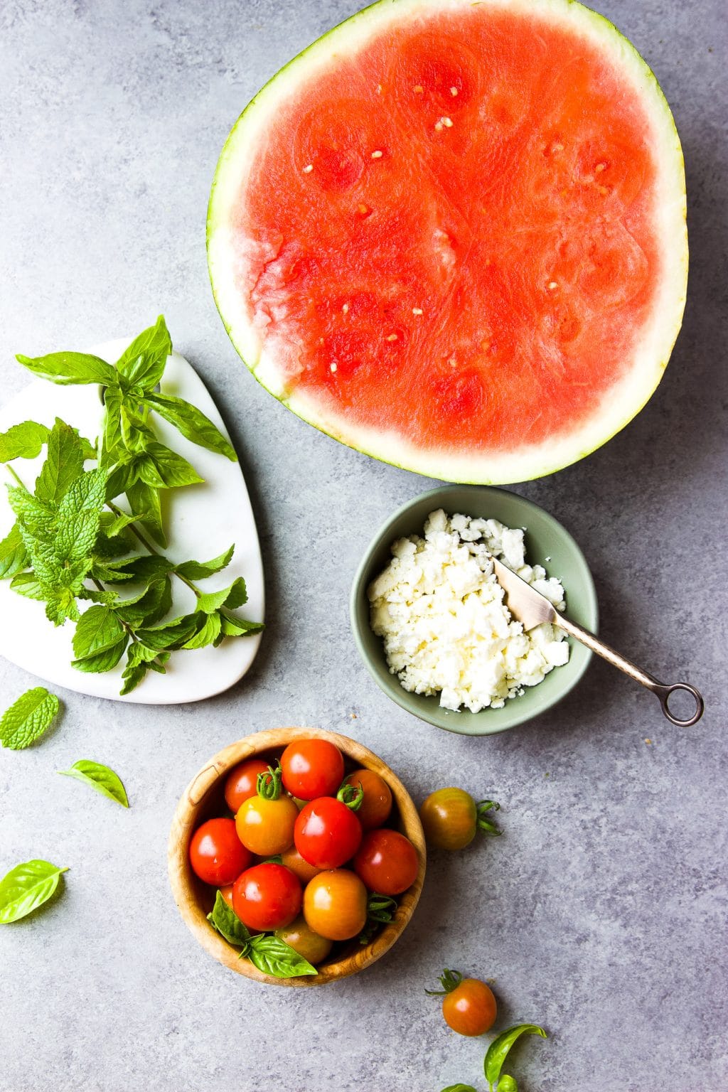 Watermelon Feta Salad | Garden in the Kitchen