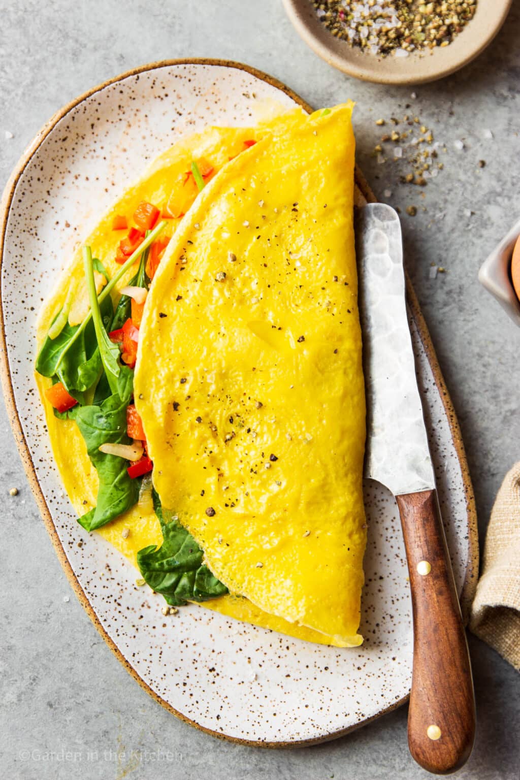 Weight Loss Egg Omelette 3 Ways | Garden in the Kitchen