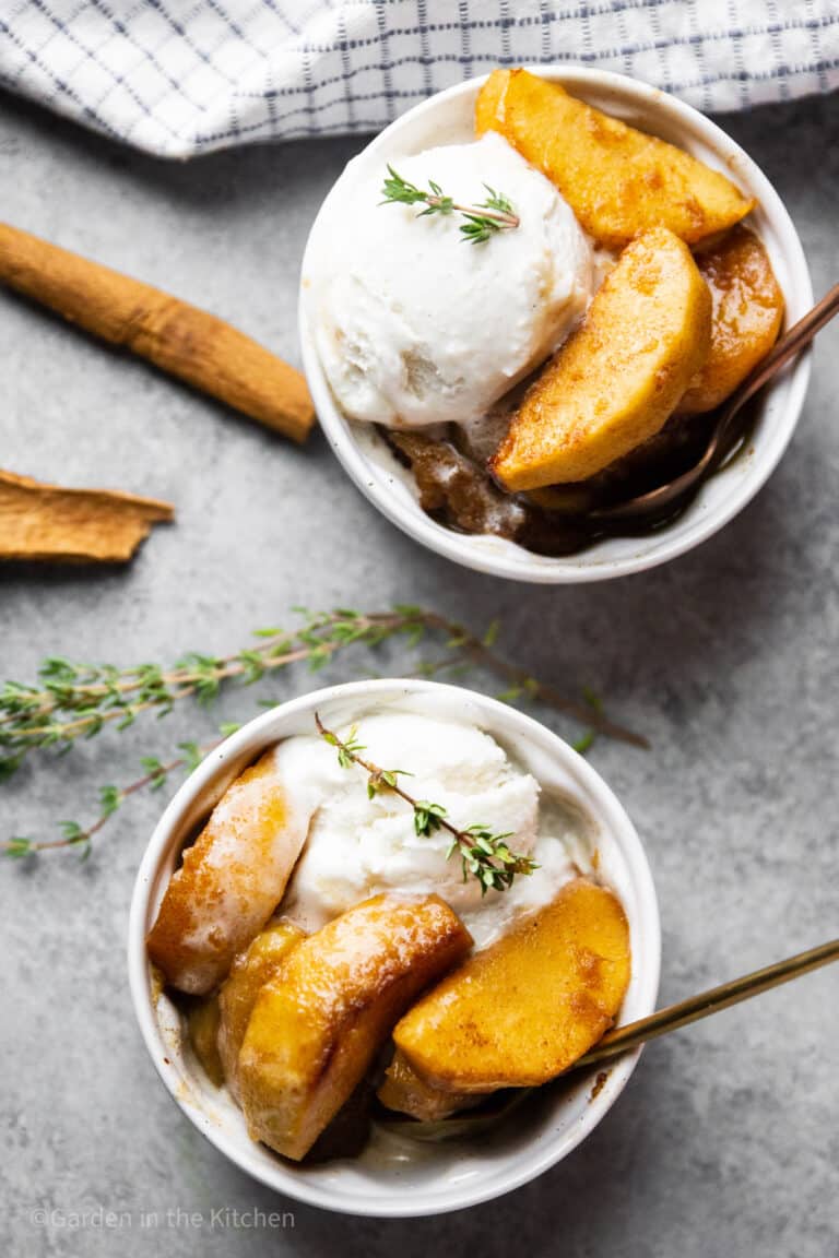 Healthy Baked Cinnamon Apples | Garden in the Kitchen