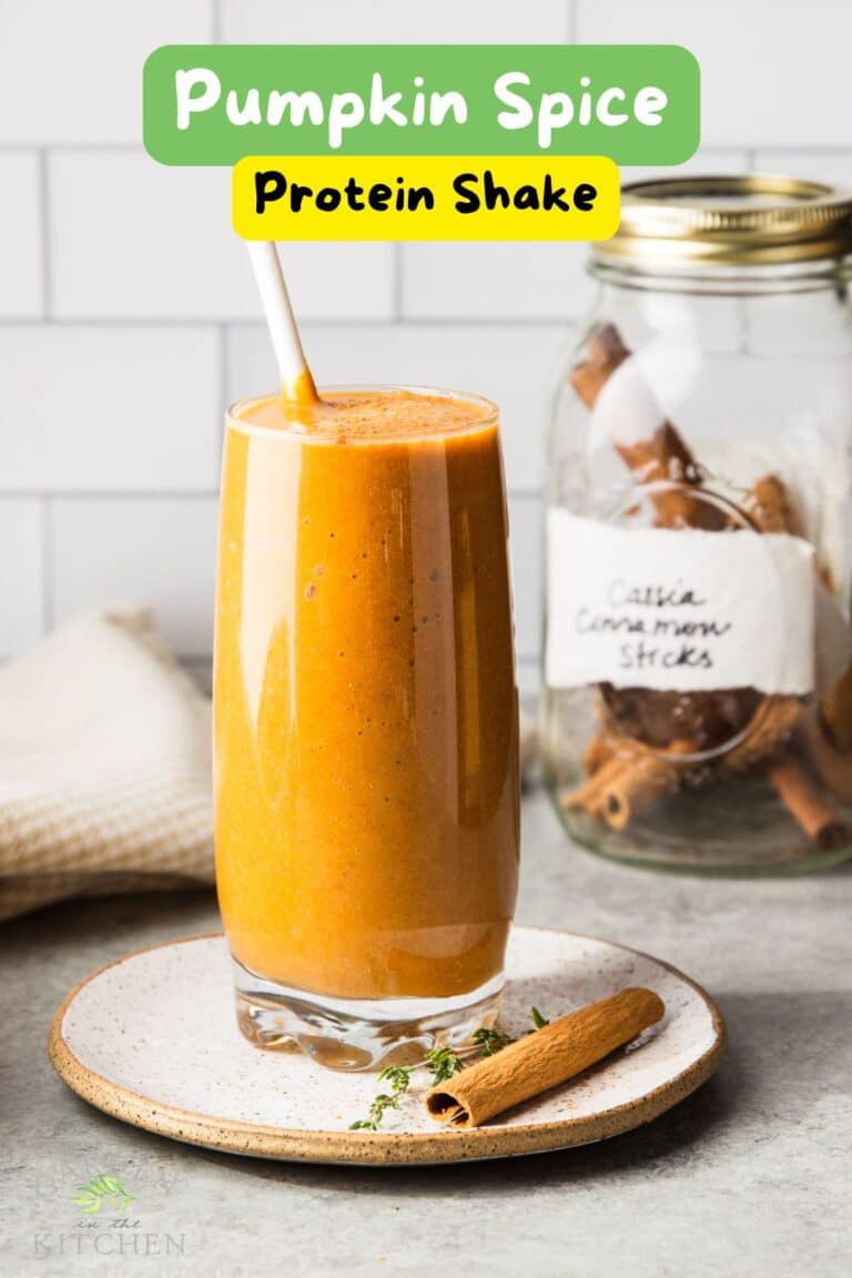 Pumpkin Spice Protein Shake | Garden in the Kitchen