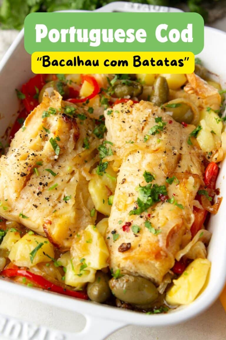Portuguese Cod (Bacalhau com Batatas) | Garden in the Kitchen