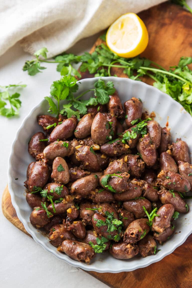Chicken Hearts Recipe | Garden in the Kitchen